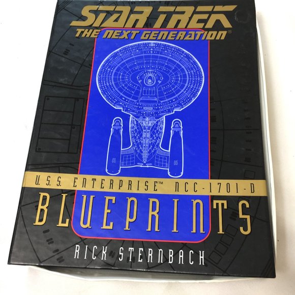 Ric Sternbach | Art | Star Trek Blueprints Next Generation Uss ...